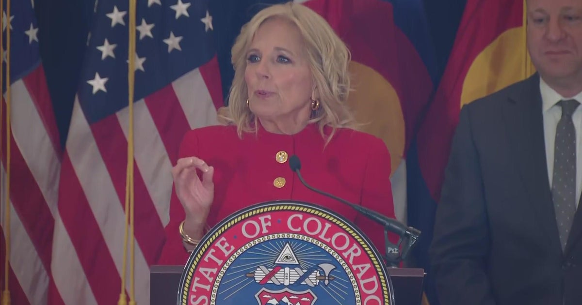 Dr. Jill Biden talks about workforce training programs during Denver ...