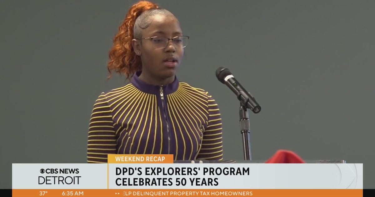 Detroit Police Department's Explorers program celebrates 50 years - CBS ...