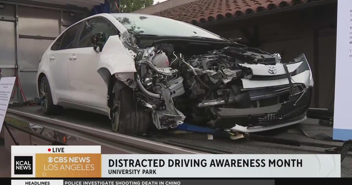 National Distracted Driving Awareness Month kicks off today - CBS Los ...