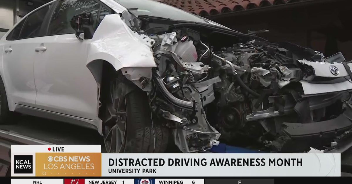 Distracted Driving Awareness Month: Tips to stay focused - CBS Los Angeles