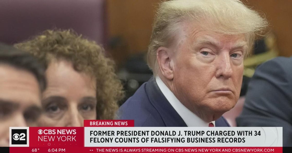 CBS2's Alice Gainer shares first-hand account of Trump's arraignment ...