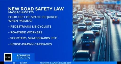 New road safety law protecting vulnerable users takes effect in Mass ...