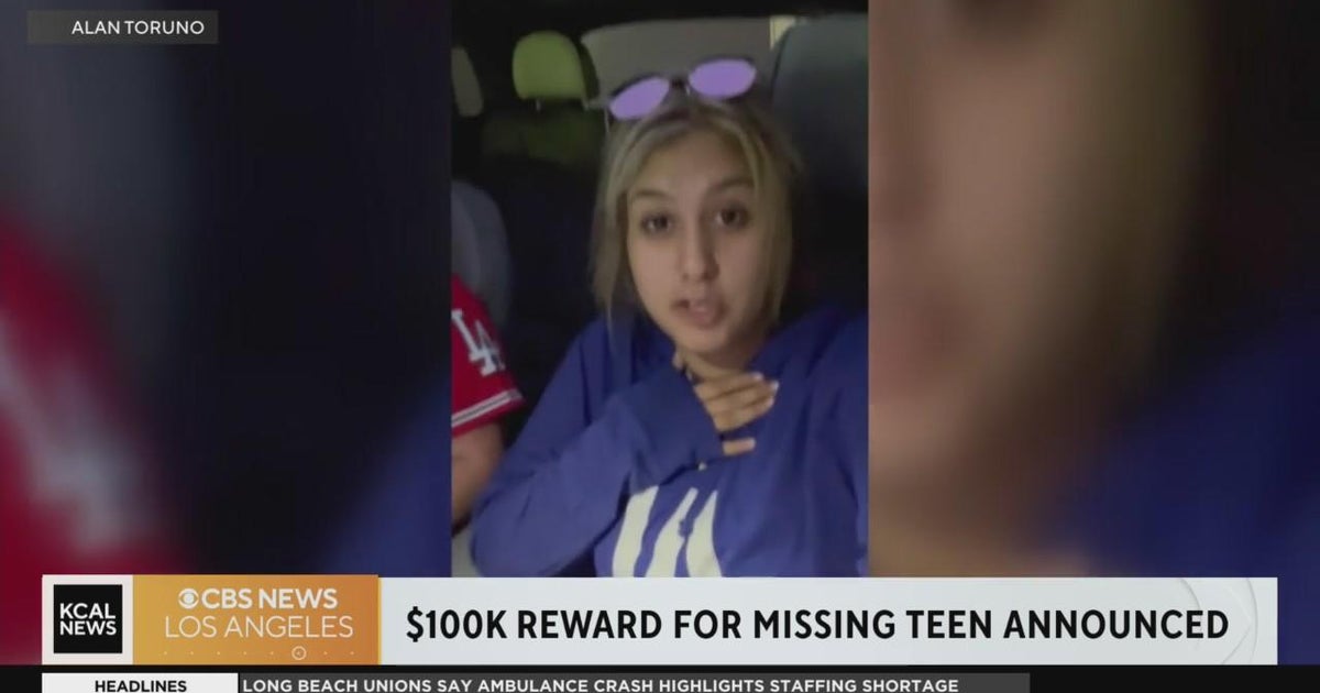 $100K reward being offered for missing Carson teen - CBS Los Angeles