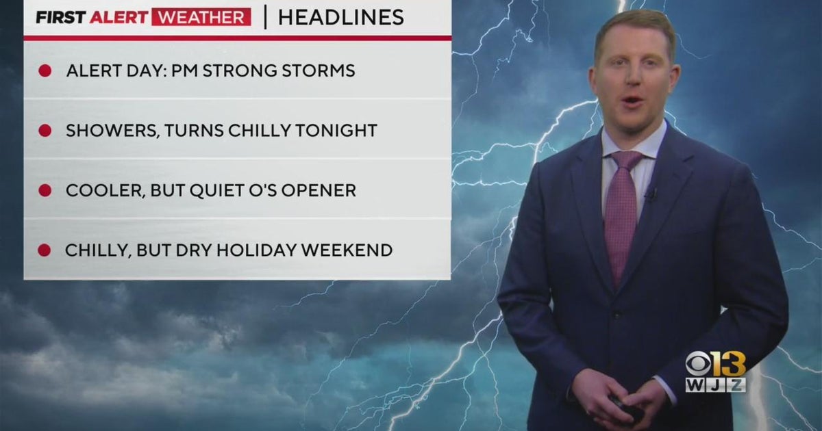 Meteorologist Steven Sosna has your Thursday morning forecast - CBS ...