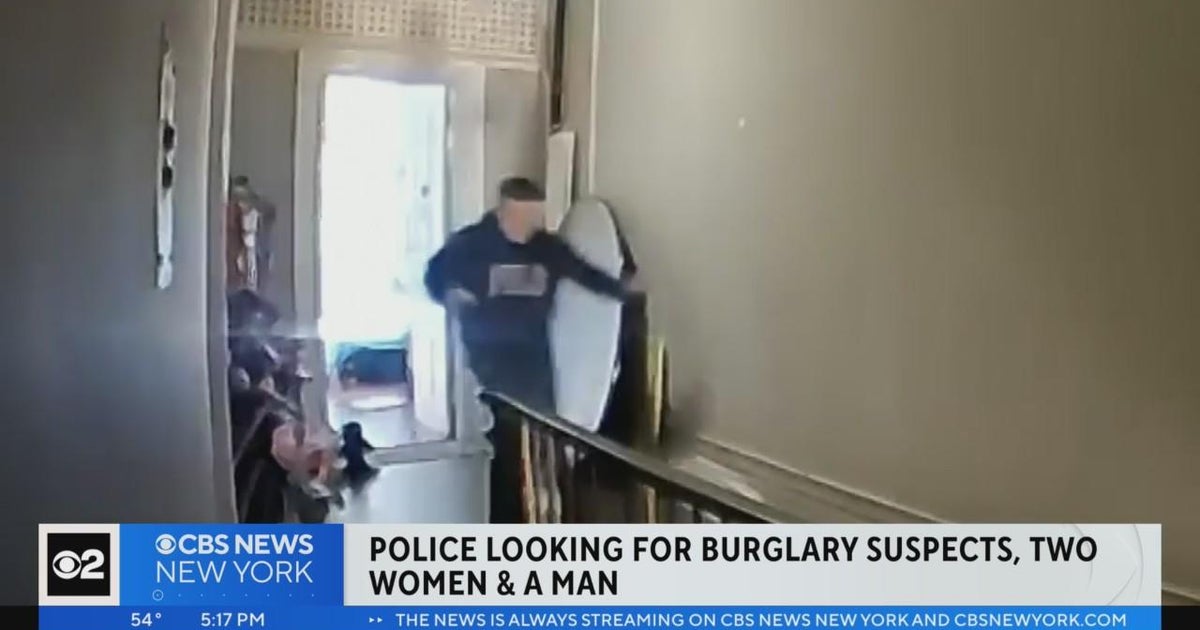 Police looking for 2 women, 1 man in Hackettstown burglary - CBS New York
