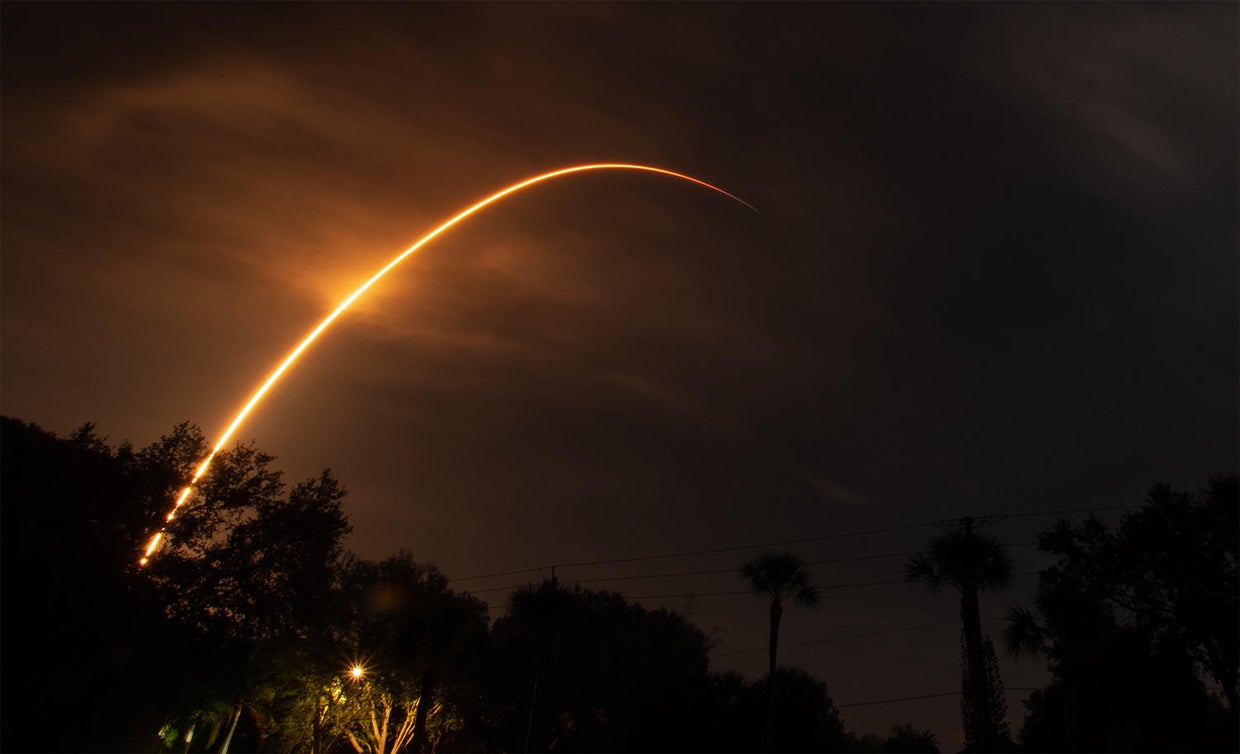 SpaceX launches Intelsat relay station carrying NASA air pollution ...