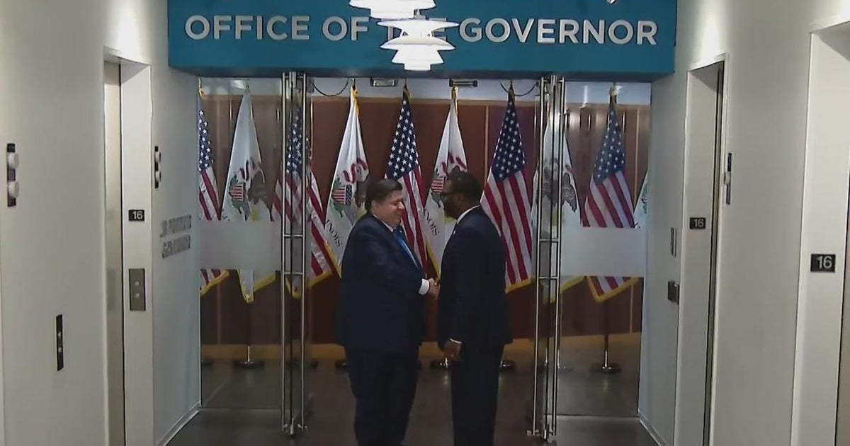 Mayor-elect Johnson, Gov. JB Pritzker meet in Chicago - CBS Chicago