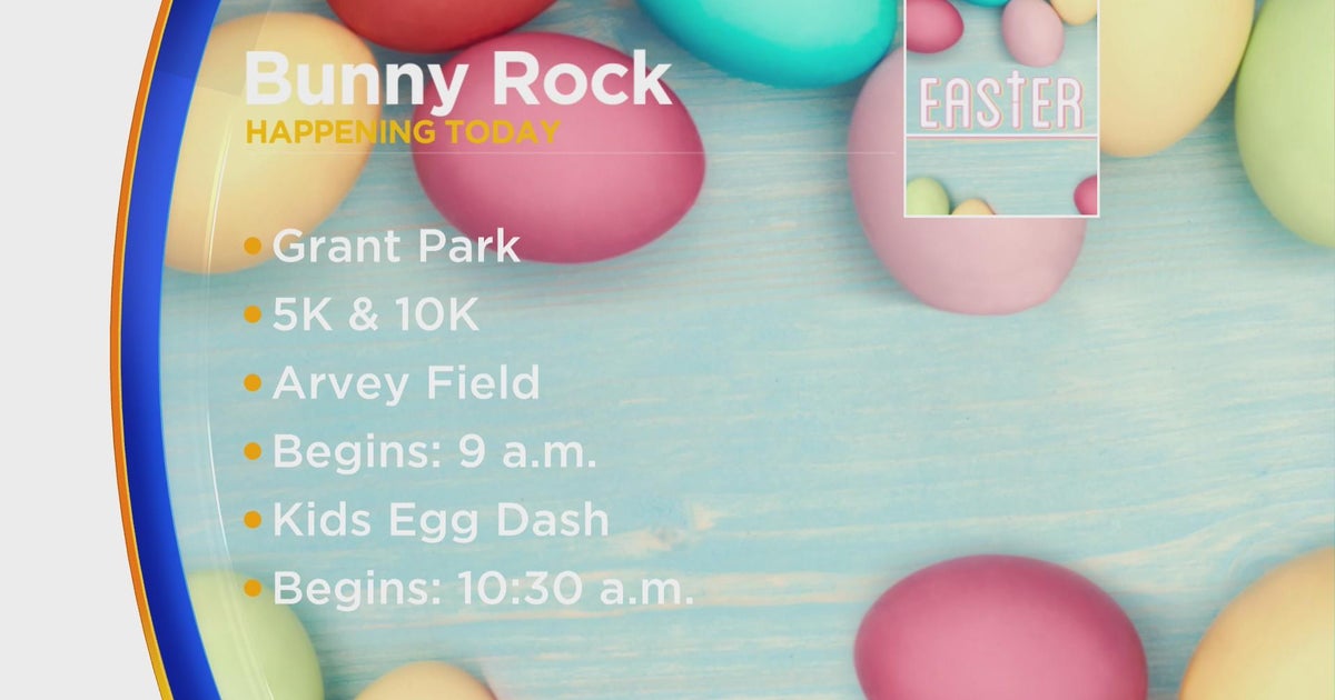 12th annual Bunny Rock races, Easter egg hunt in Grant Park - CBS Chicago