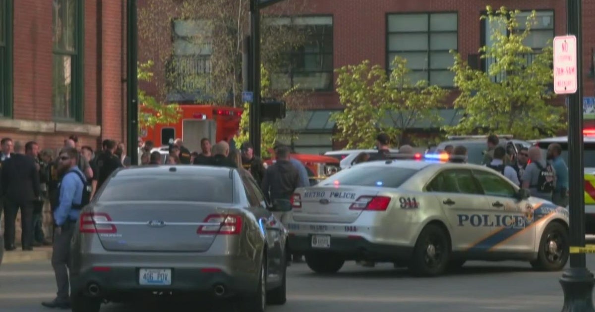 At least four dead in mass shooting in downtown Louisville - CBS San ...