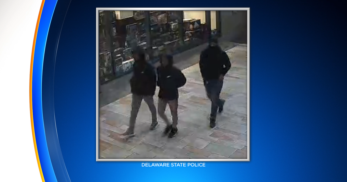 Three sought in Delaware mall shooting that wounded three people - CBS ...