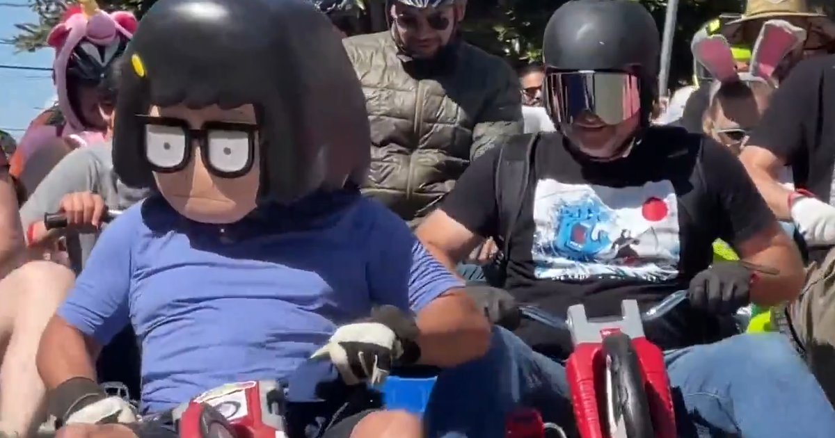 Hundreds gather in San Francisco for annual 'Bring Your Own Big Wheel ...