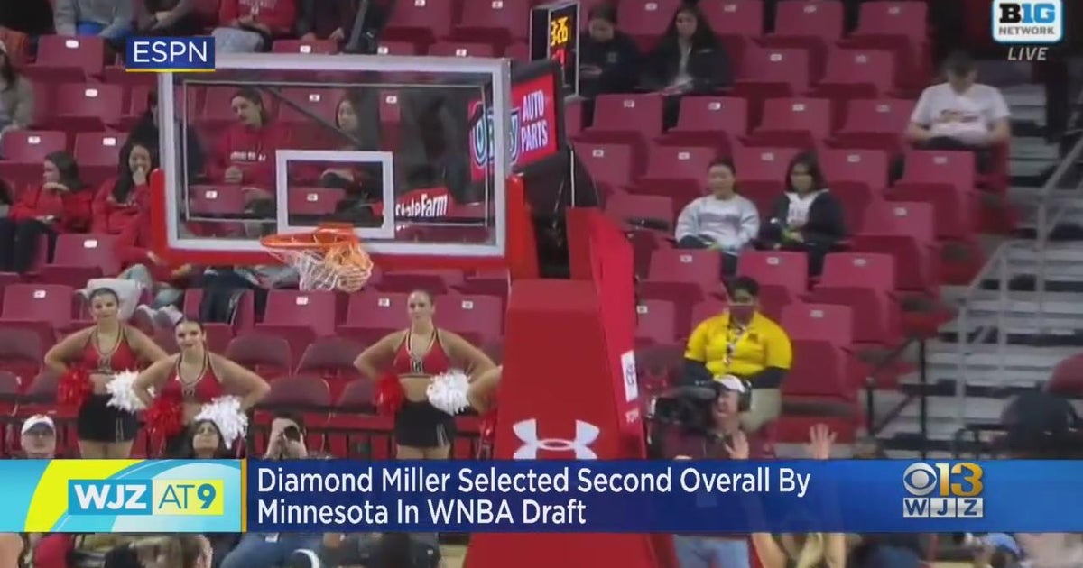 Diamond Miller selected second overall by Minnesota in WNBA draft - CBS ...