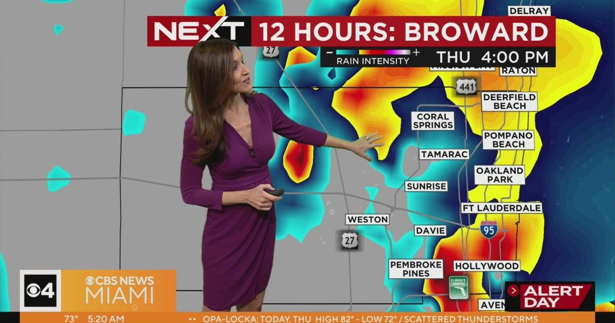 NEXT Weather forcast for Thursday 4/13/2023 5AM - CBS Miami