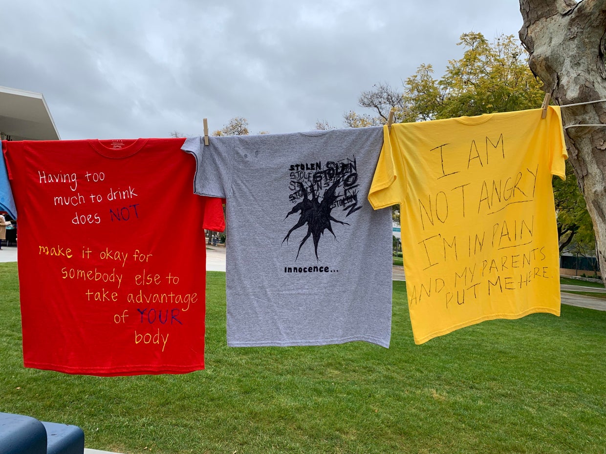 Clothesline Project raises sexual assault awareness on college campuses ...