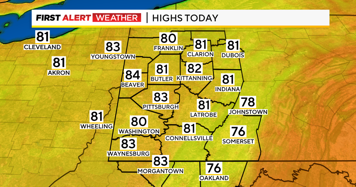 Pittsburgh Weather: Sunshine and warmth continue on Thursday with ...