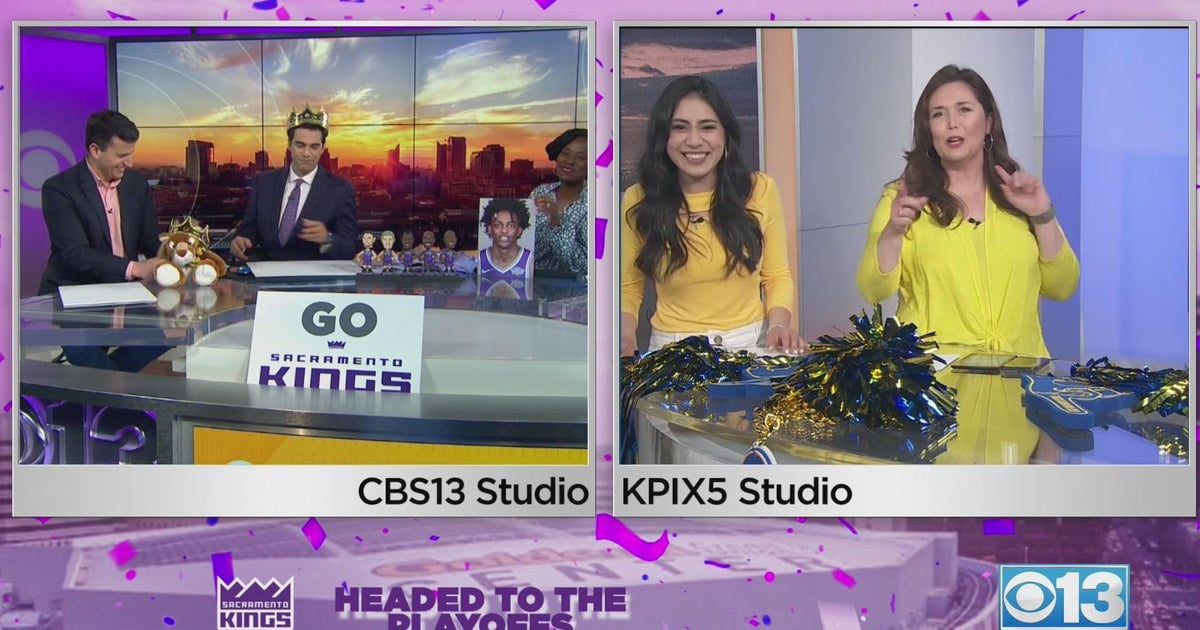 A little wager with our sister station: Kings vs Warriors - CBS Sacramento