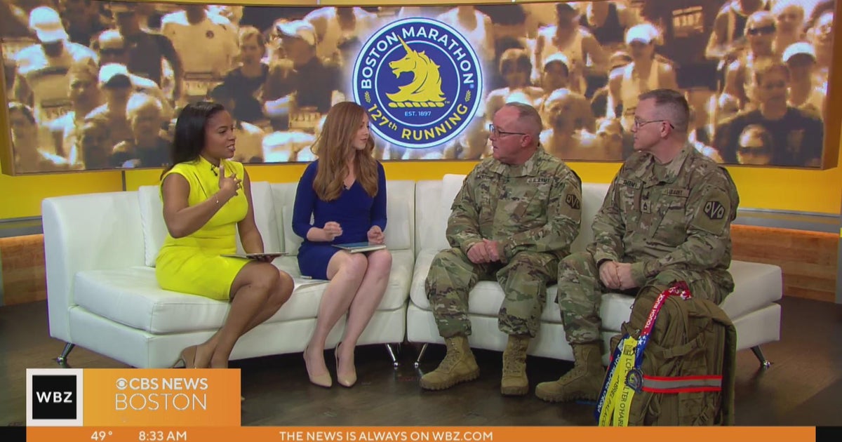 Interview with members of Massachusetts National Guard about tomorrow's ...