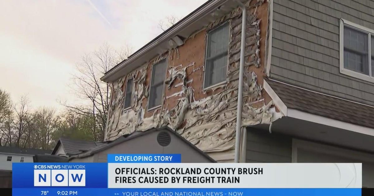 Officials: Rockland County brush fires caused by freight train - CBS ... Officials: Rockland County brush fires caused by freight train - CBS ...