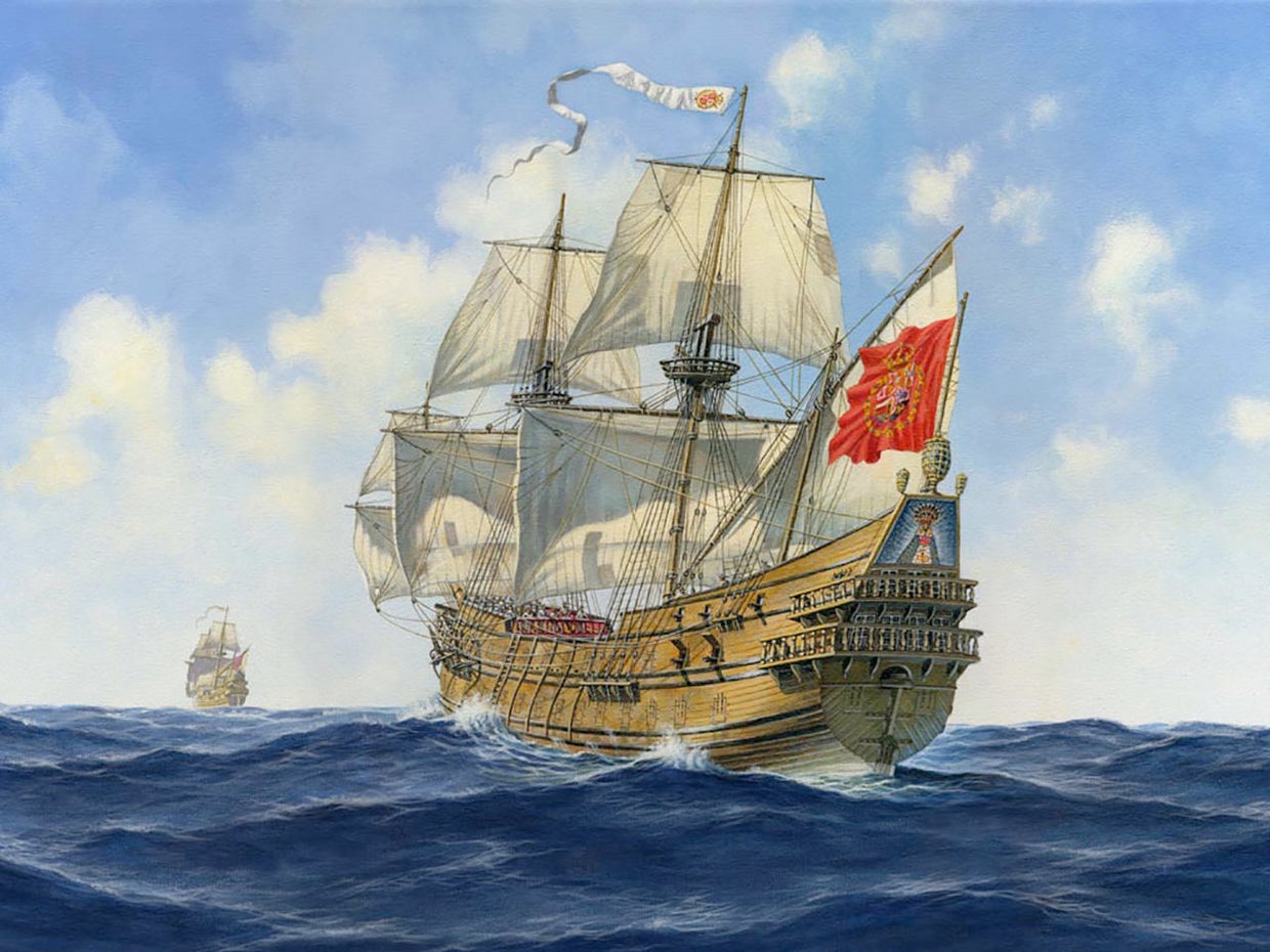 Hunting sunken treasure from a legendary shipwreck - CBS News