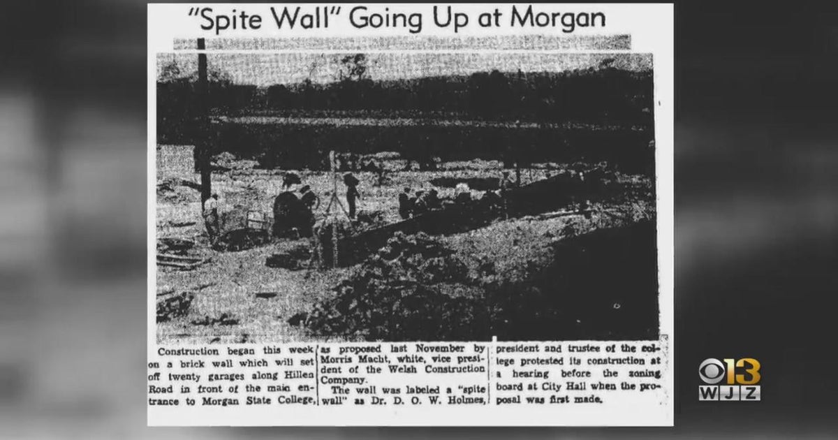 Tramon Lucas on Morgan State University's "spite wall" and its ...