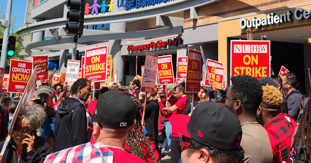 UCSF Benioff Children's Hospital Oakland employees stage 1-day strike ...