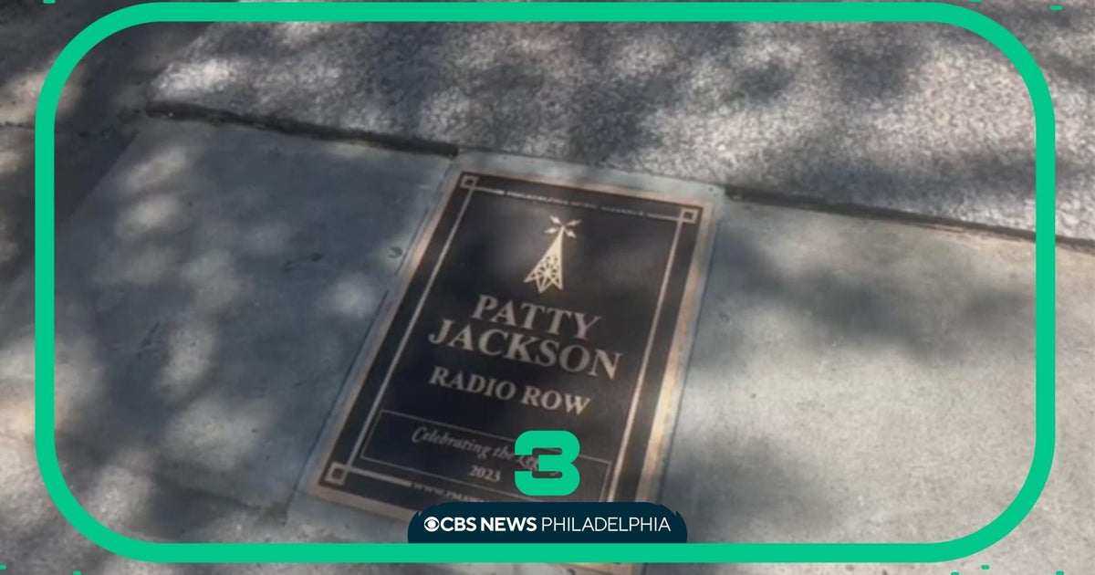 Patty Jackson inducted into Philadelphia Walk of Fame - CBS Philadelphia