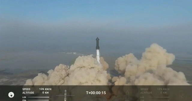 Watch: SpaceX Starship rocket launches on first test flight, then ... Watch: SpaceX Starship rocket launches on first test flight, then ...