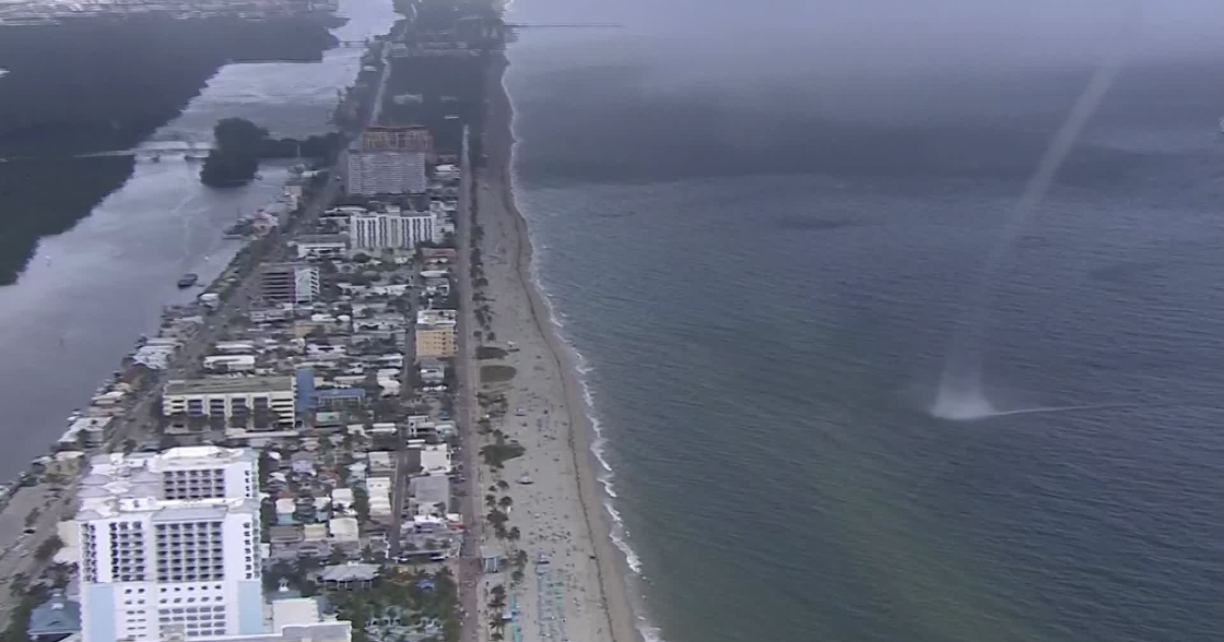 South Florida weather: Waterspout in Broward amid risk of stray showers ...