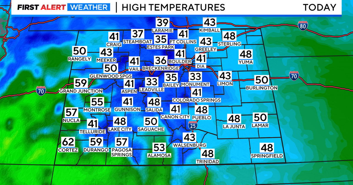 Denver Forecast: Cloudy skies and chilly conditions - CBS Colorado