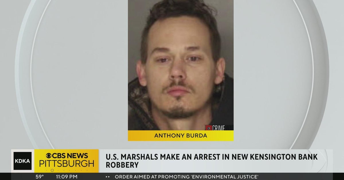 U.S. Marshals arrest bank robbery suspect - CBS Pittsburgh