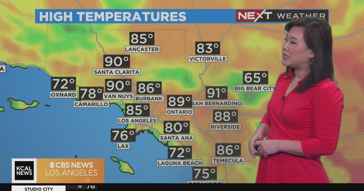 Mary Yoon's morning forecast (April 22) - CBS Los Angeles