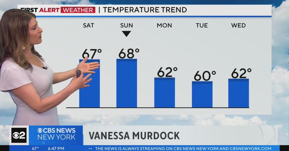 First Alert Weather: CBS2 6:30 p.m. forecast 04/23/2023 - CBS New York
