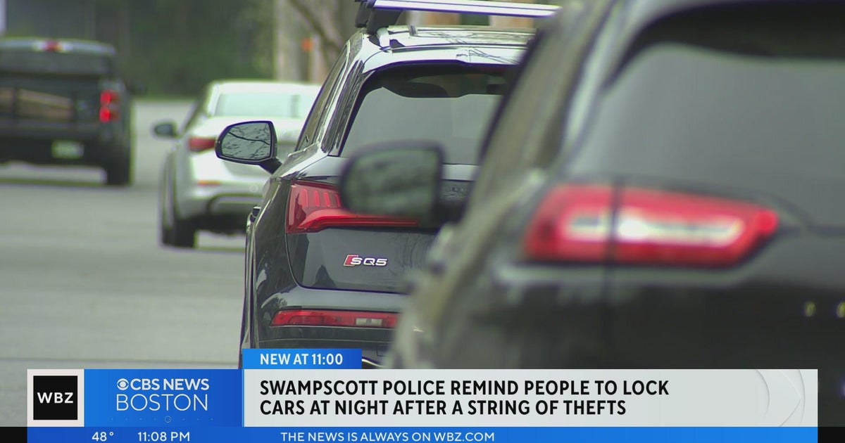 Swampscott police remind people to lock cars at night after several ...
