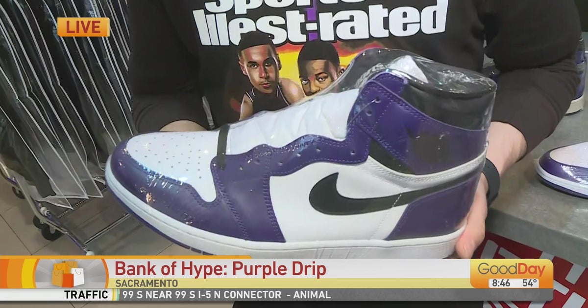 Purple drip at Bank of Hype - Arden Fair Mall - Good Day Sacramento