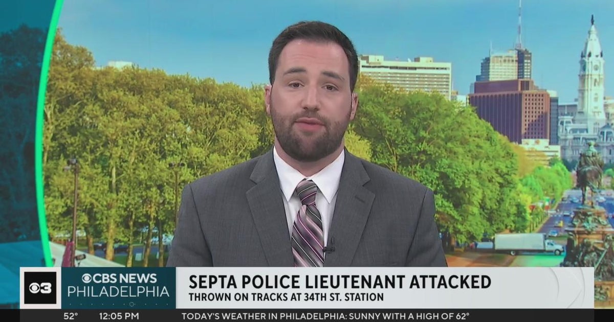 SEPTA police lieutenant attacked, thrown on tracks at 34th Street ...
