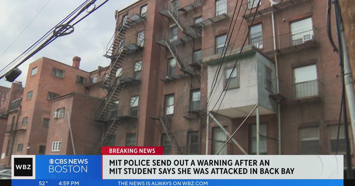 MIT student attacked in Back Bay - CBS Boston