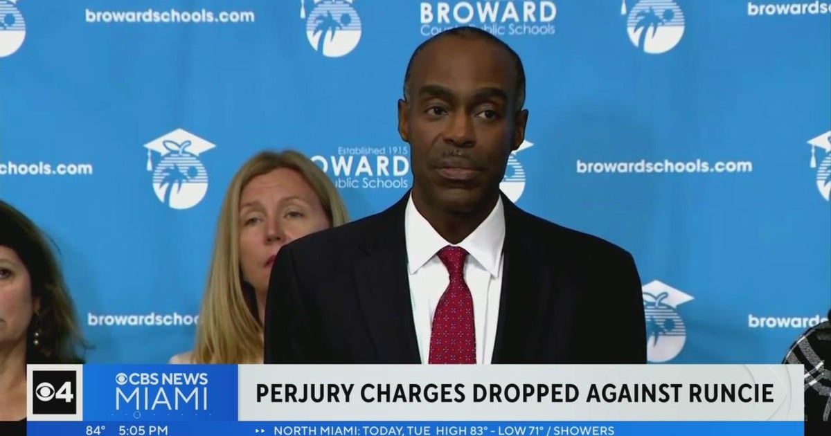 Perjury charge dropped against former BCPS superintendent Robert Runcie ...