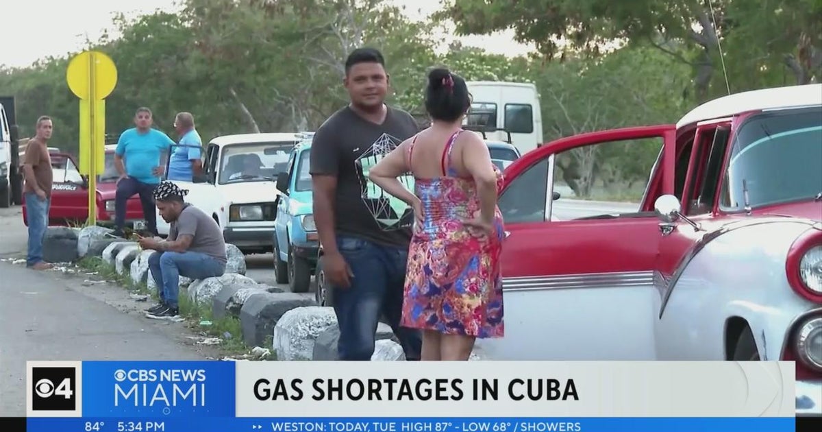 Cuba fuel shortages prompt rationing, event cancellations - CBS Miami