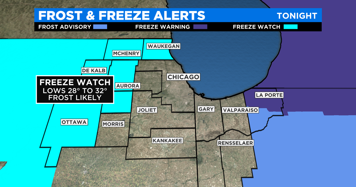Chicago First Alert Weather: Very cold night - CBS Chicago