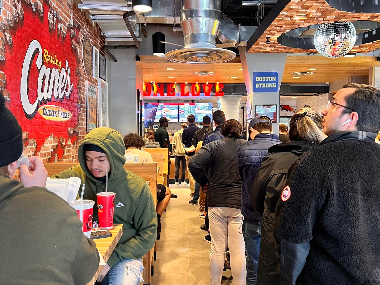 Raising Cane's opens new restaurant in Boston; another Massachusetts ...