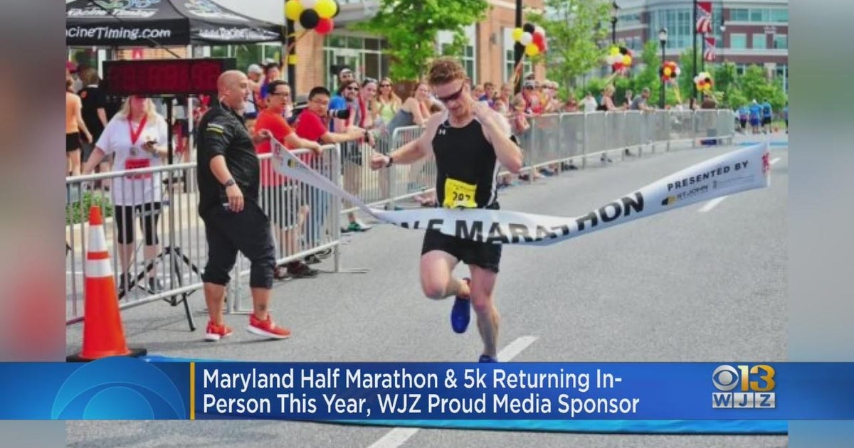 15th annual Maryland Half Marathon and 5K returns in-person - CBS Baltimore