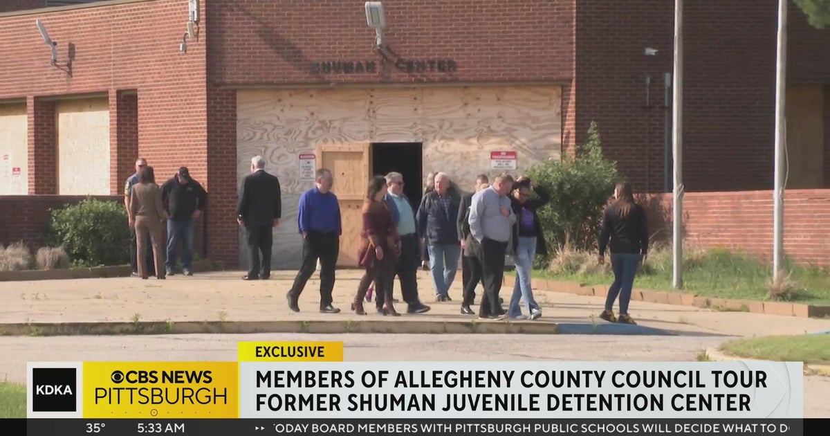County council tours Shuman Juvenile Detention Center - CBS Pittsburgh