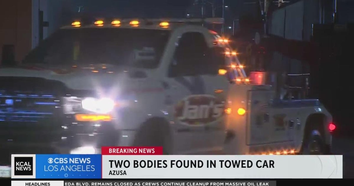 Investigation Underway After Pair Of Bodies Found Inside Car At Azusa
