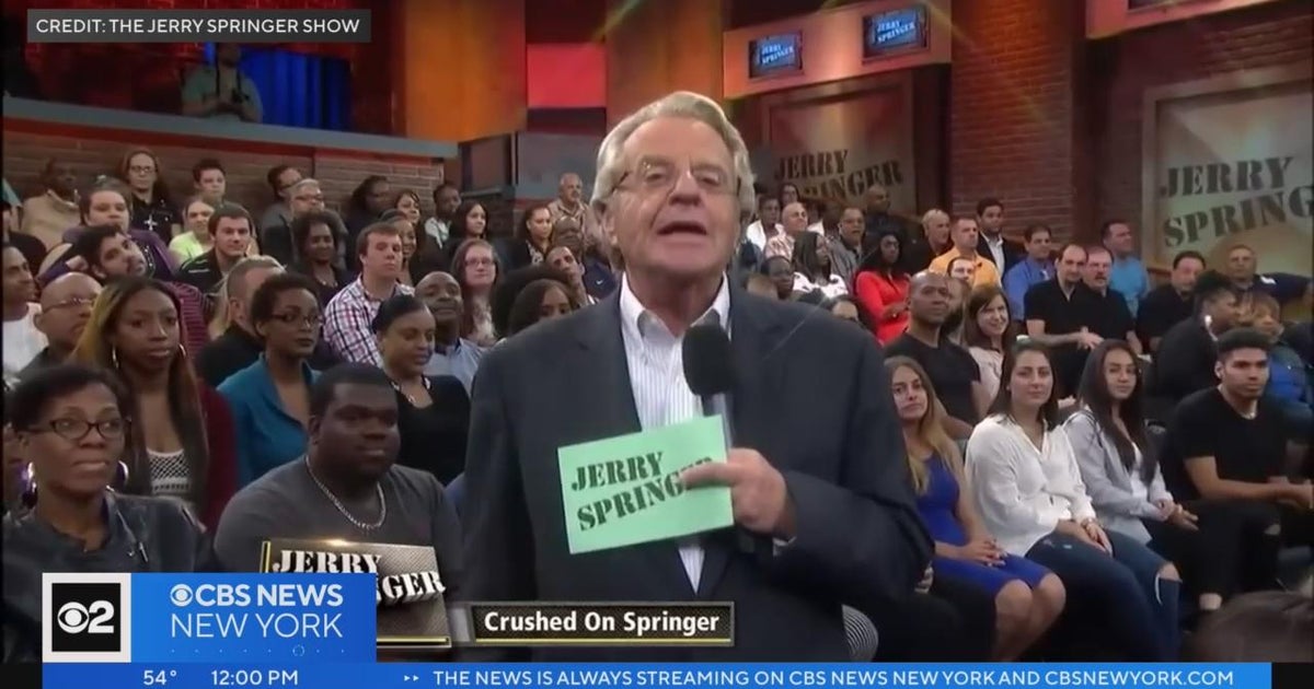 Iconic TV show host Jerry Springer dies at 79 - CBS New York