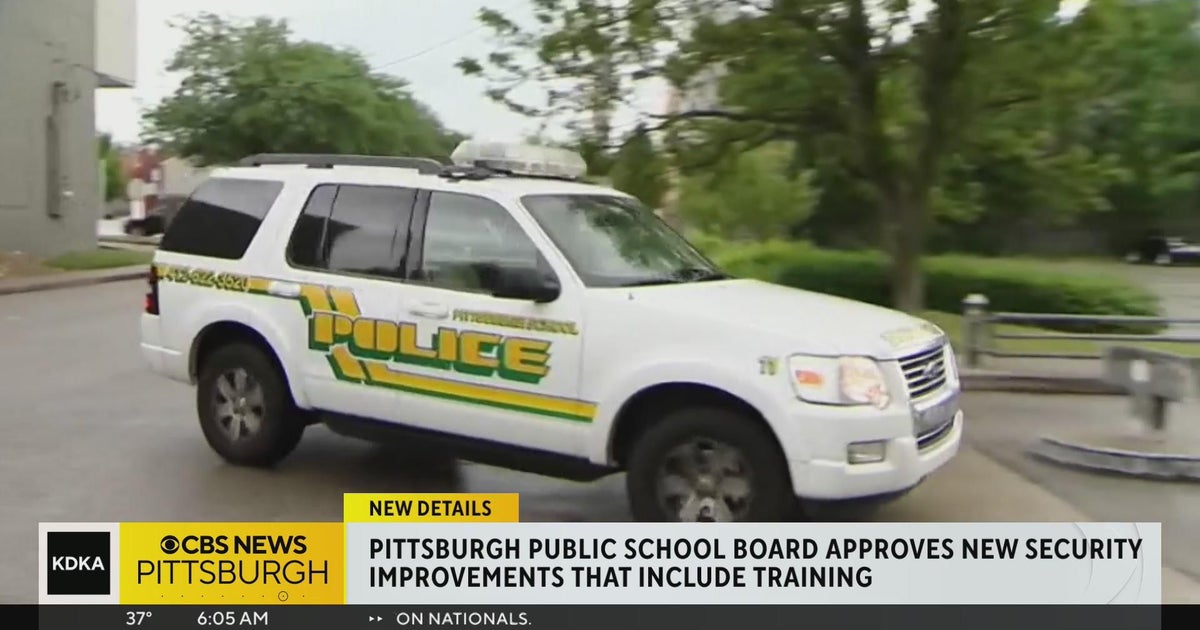 PPS approves new security improvements - CBS Pittsburgh