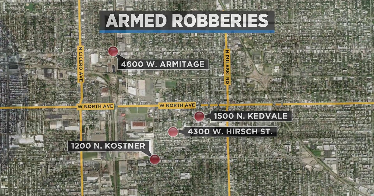 Cpd Issue Alert Of Armed Robberies On Northwest Side Cbs Chicago