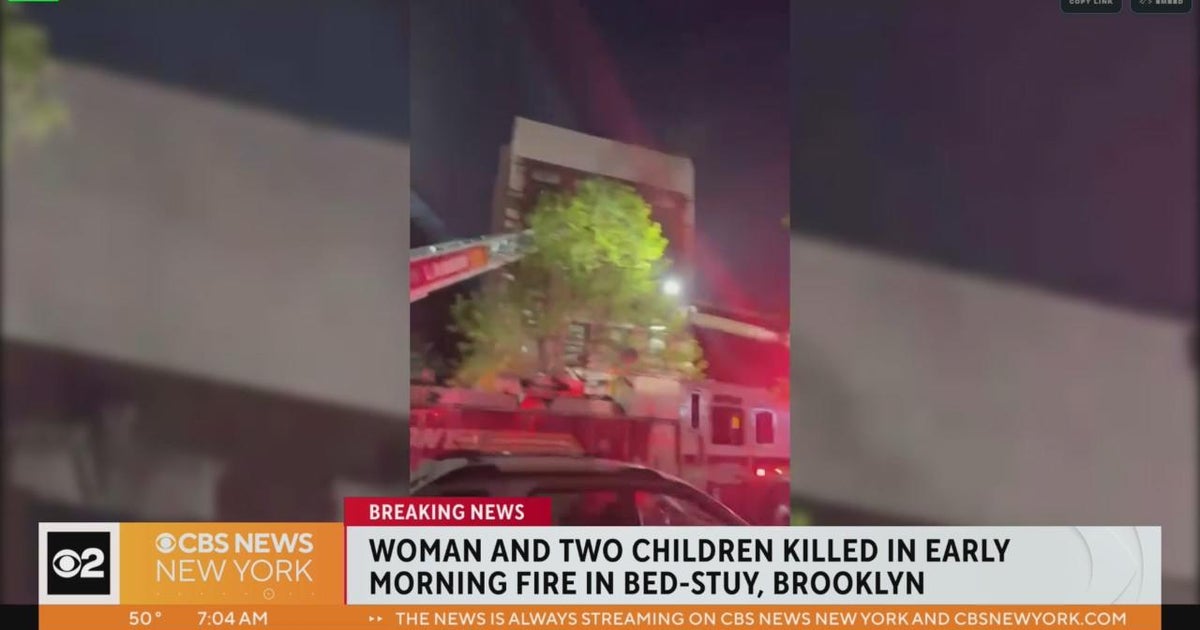 Woman 2 Children Killed In Brooklyn Apartment Fire Cbs New York