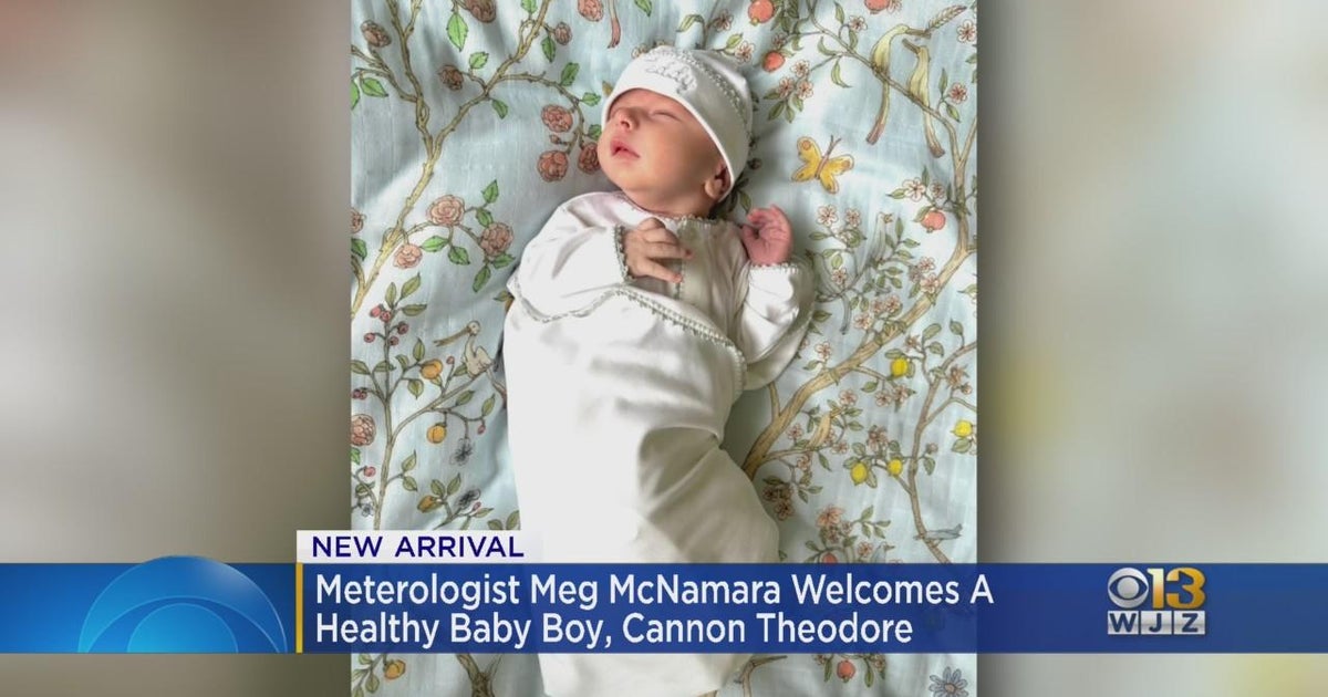 Meteorologist Meg McNamara welcomes a healthy baby boy, Cannon Theodore ...