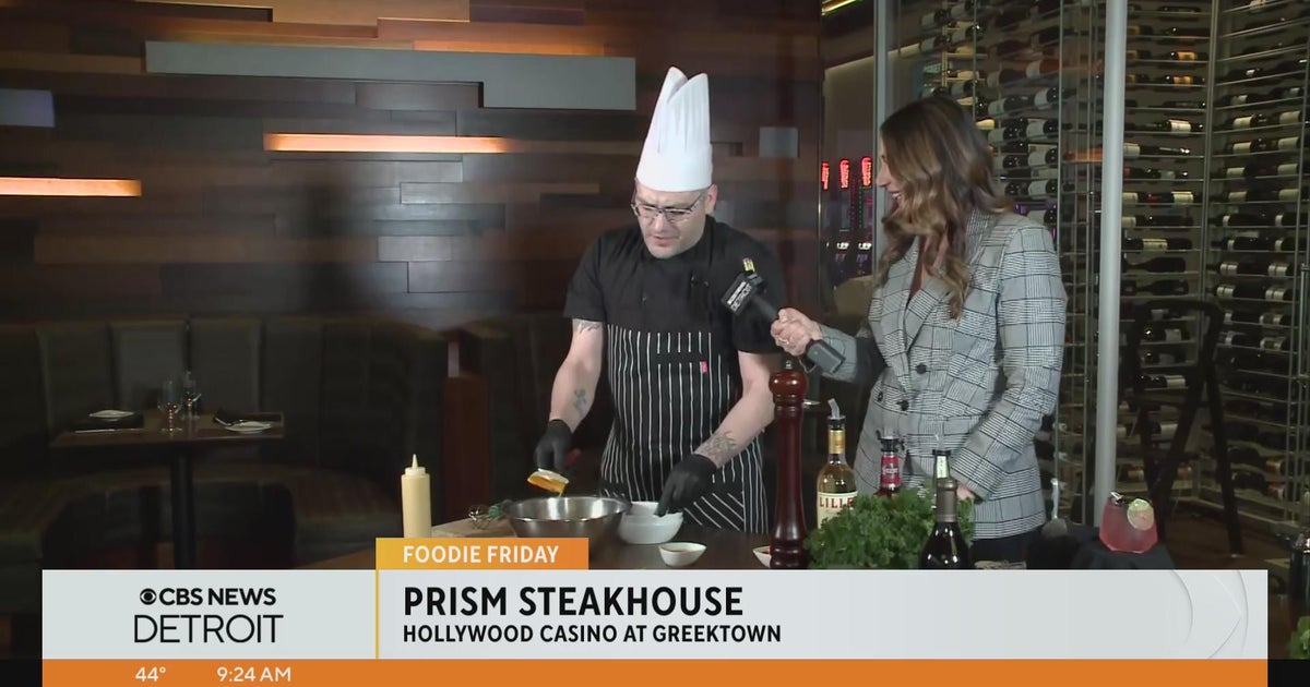 Previewing the menu Prism Steakhouse - CBS Detroit