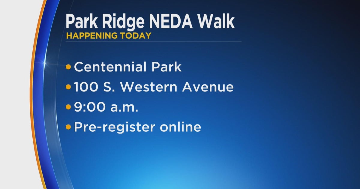 NEDA hosting walk to raise awareness about eating disorders - CBS Chicago